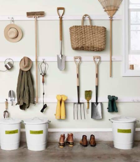 12 Garden Tool Storage Racks Easy to Make - 1001 Gardens