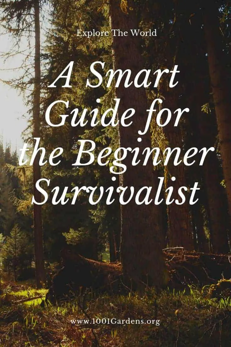 A Smart Guide for the Beginner Survivalist - 1001 Gardens
