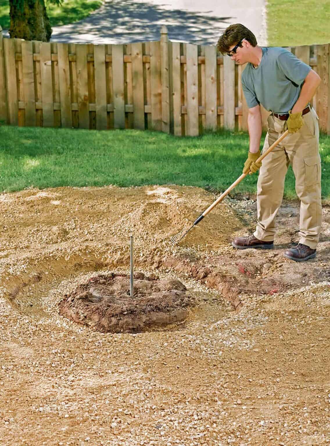 How to Build a Fire Pit Ring - Outdoor Fireplace - 1001 Gardens