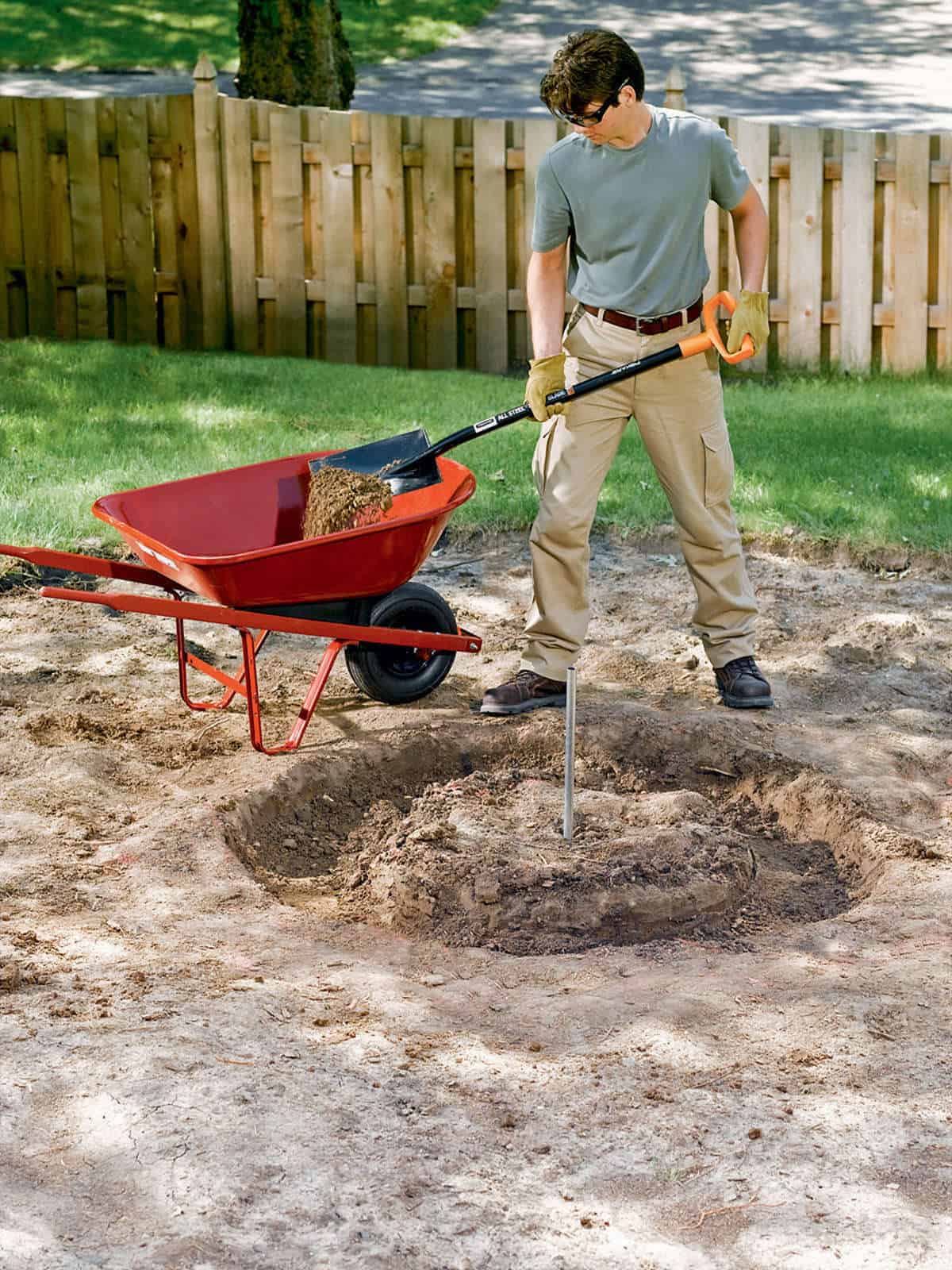 How to Build a Fire Pit Ring - Outdoor Fireplace - 1001 Gardens