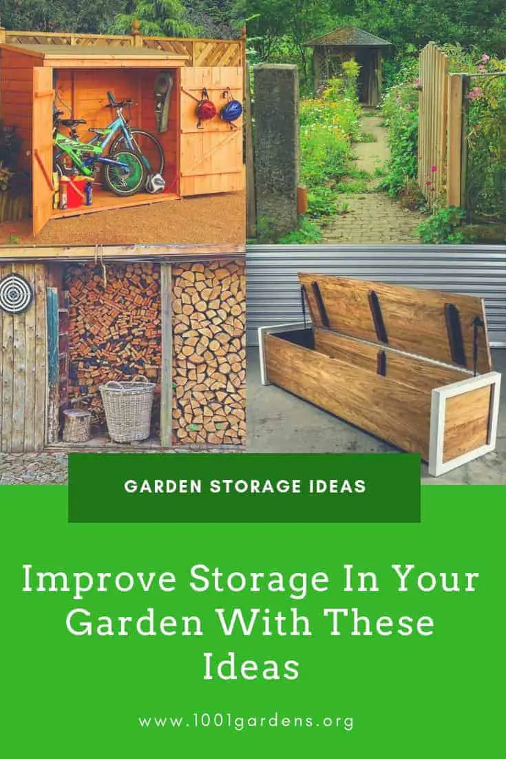 Improve Storage In Your Garden With These Ideas - 1001 Gardens